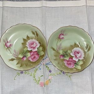 Lefton | Kitchen | Vintage Lefton Teapot With 2 Cup And Saucer Sets ...